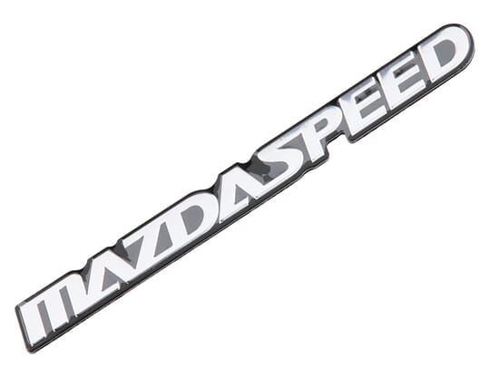Mazdaspeed Badge, Large, All MX5 Models – MX5 Parts